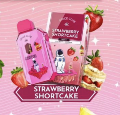 Space Club Strawberry Shortcake - Space Club Brand (2Gram) Disposable Shop