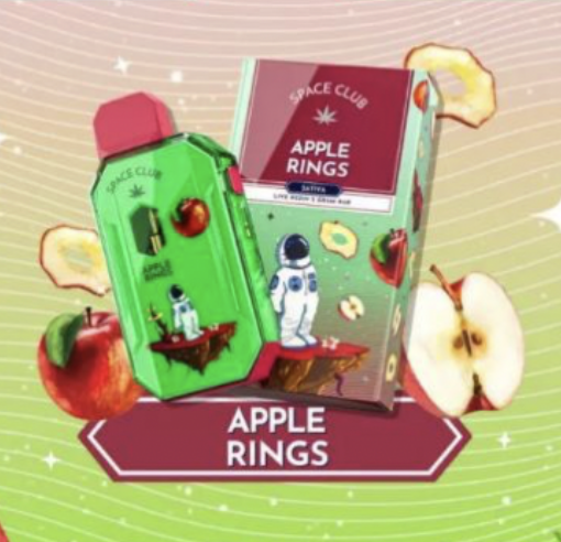Space Club Apple Rings - Space Club Brand (2Gram) Disposable Shop {2Gen}