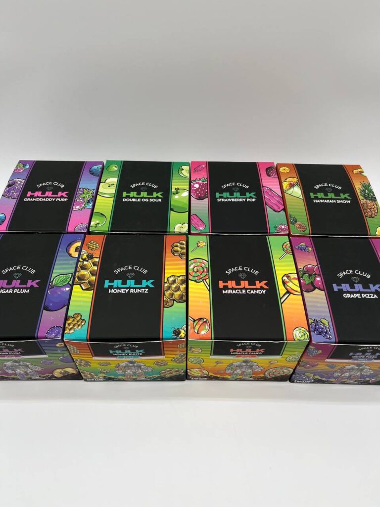 Space Club Hulk 3g Vape - Space Club Brand